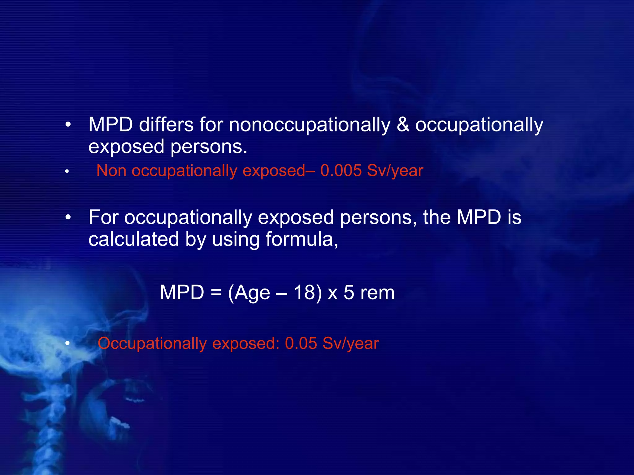 Radiation Protection and Dosimetry | PPTX