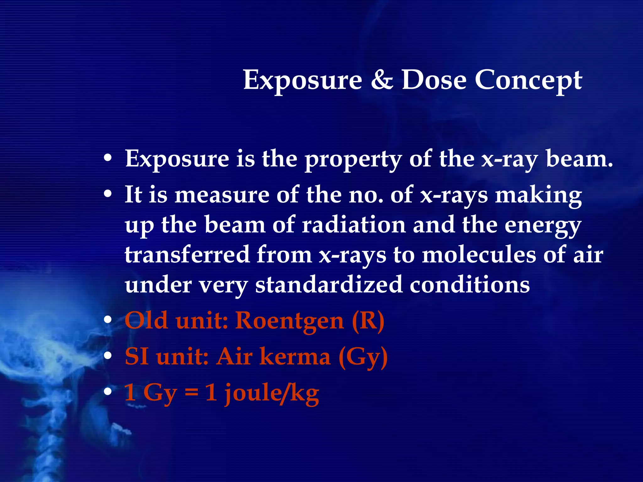 Radiation Protection and Dosimetry | PPTX