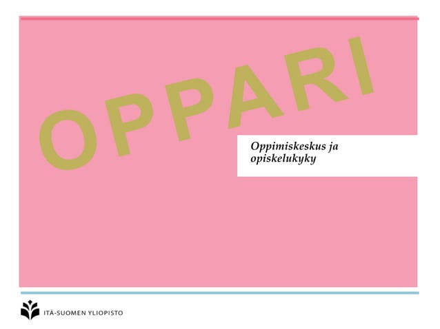 9 rasanen opiskelutaidot | PPTX