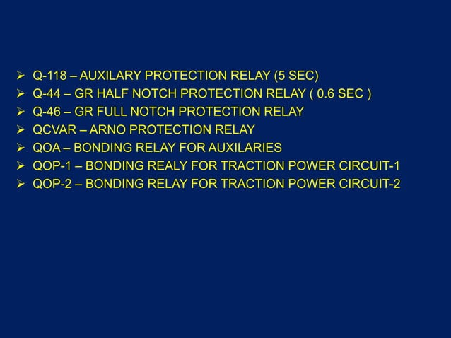A Detailed presentation on RELAYS in Conventional Locomotives. | PPTX ...