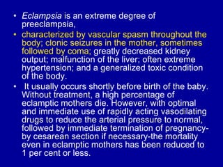Response of the mother's body to pregnancy | PPT