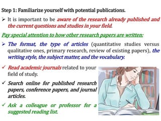 9 rm publish a research paper | PPT