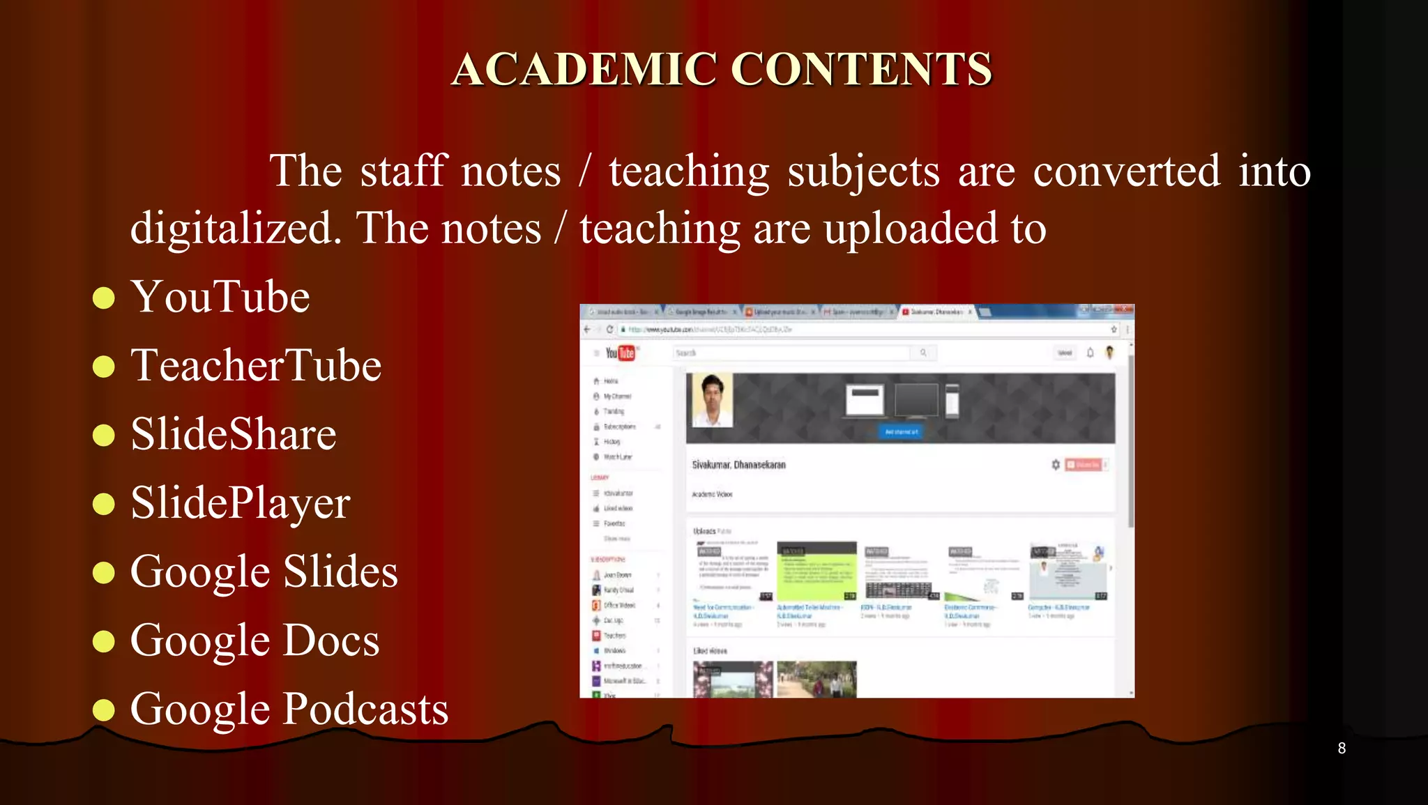 Role of the teacher in the era of Online Teaching - R.D.Sivakumar | PPT