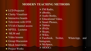 Role of the teacher in the era of Online Teaching - R.D.Sivakumar | PPT