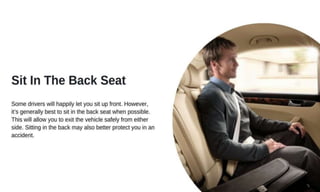 9 Safety Tips For Riding With Lyft And Uber | PDF