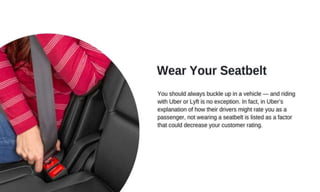 9 Safety Tips For Riding With Lyft And Uber | PPT