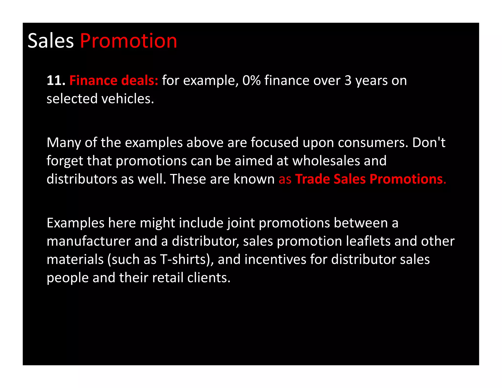 9 sales promotion | PDF