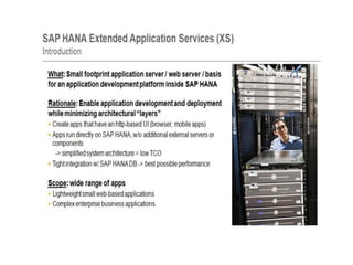 SAP HANA Native Application Development | PPT