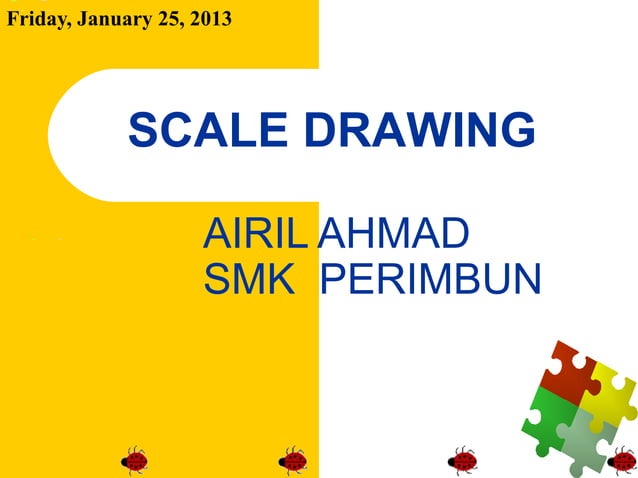 NOTE MATH FORM 3 - 9 scale drawing | PPS | Drawing and Sketching | Arts ...