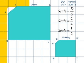 NOTE MATH FORM 3 - 9 scale drawing | PPS