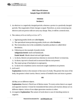 9 science sp03 | PDF | Arms & Ammunition | Sensitive Topics