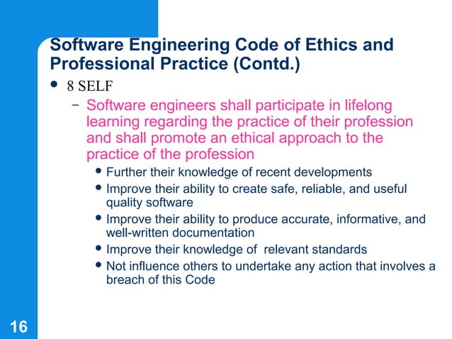 Software Engineering Code Of Ethics And Professional Practice | PPT | Operating Systems ...