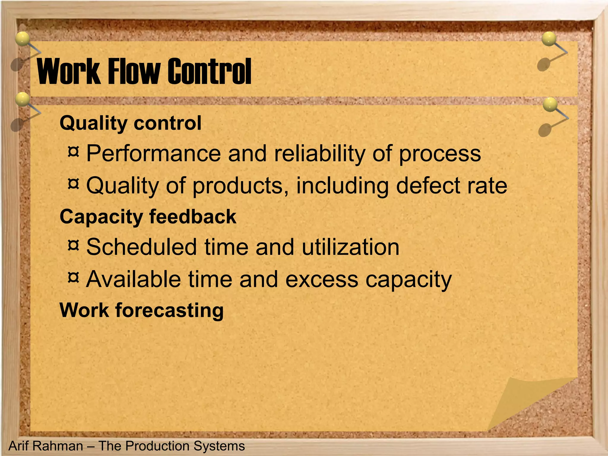 09 shop floor control | PPT