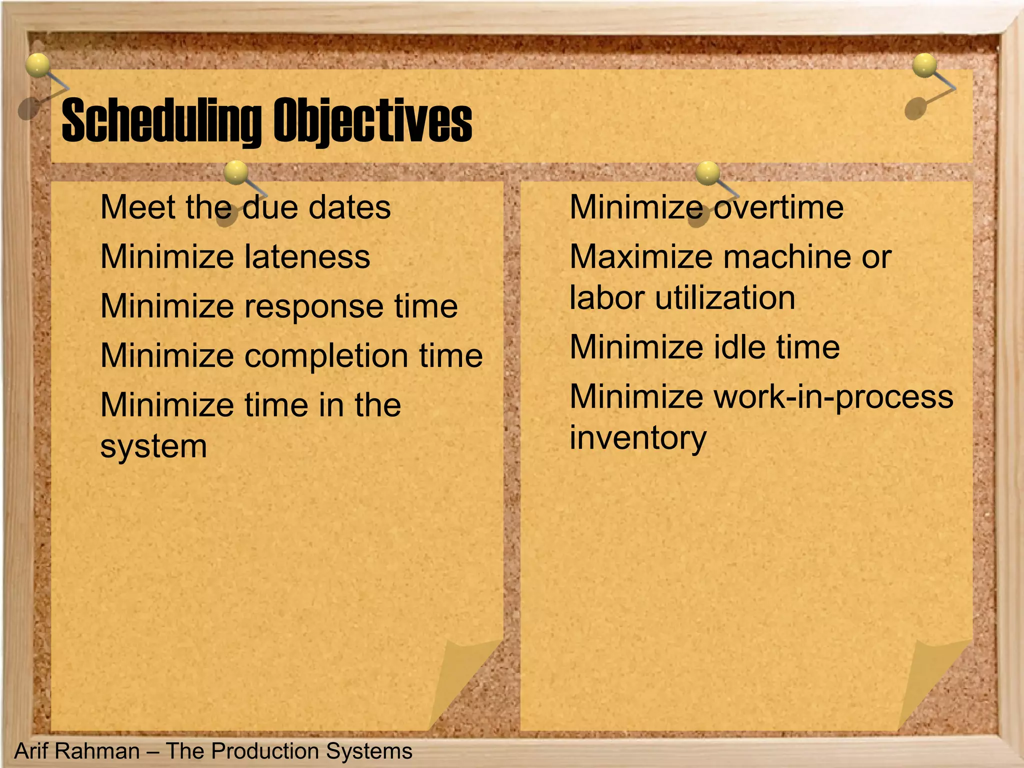 09 shop floor control | PPT