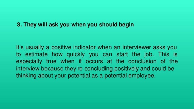 9 Signs a Job Interview Went Well.pptx