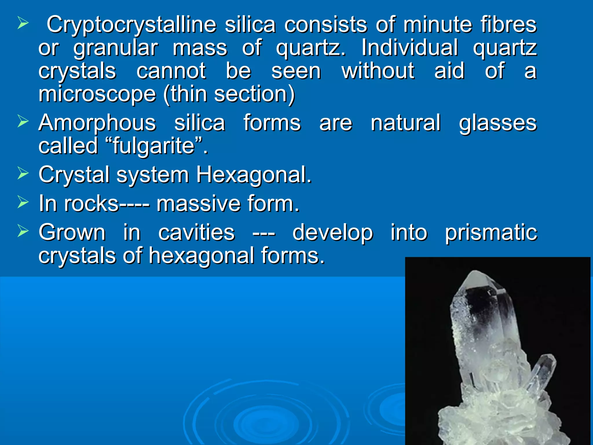 silica group of gemstones | PPT