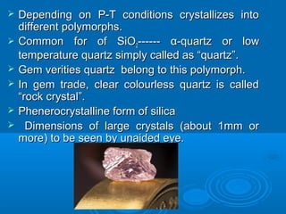 silica group of gemstones | PPT