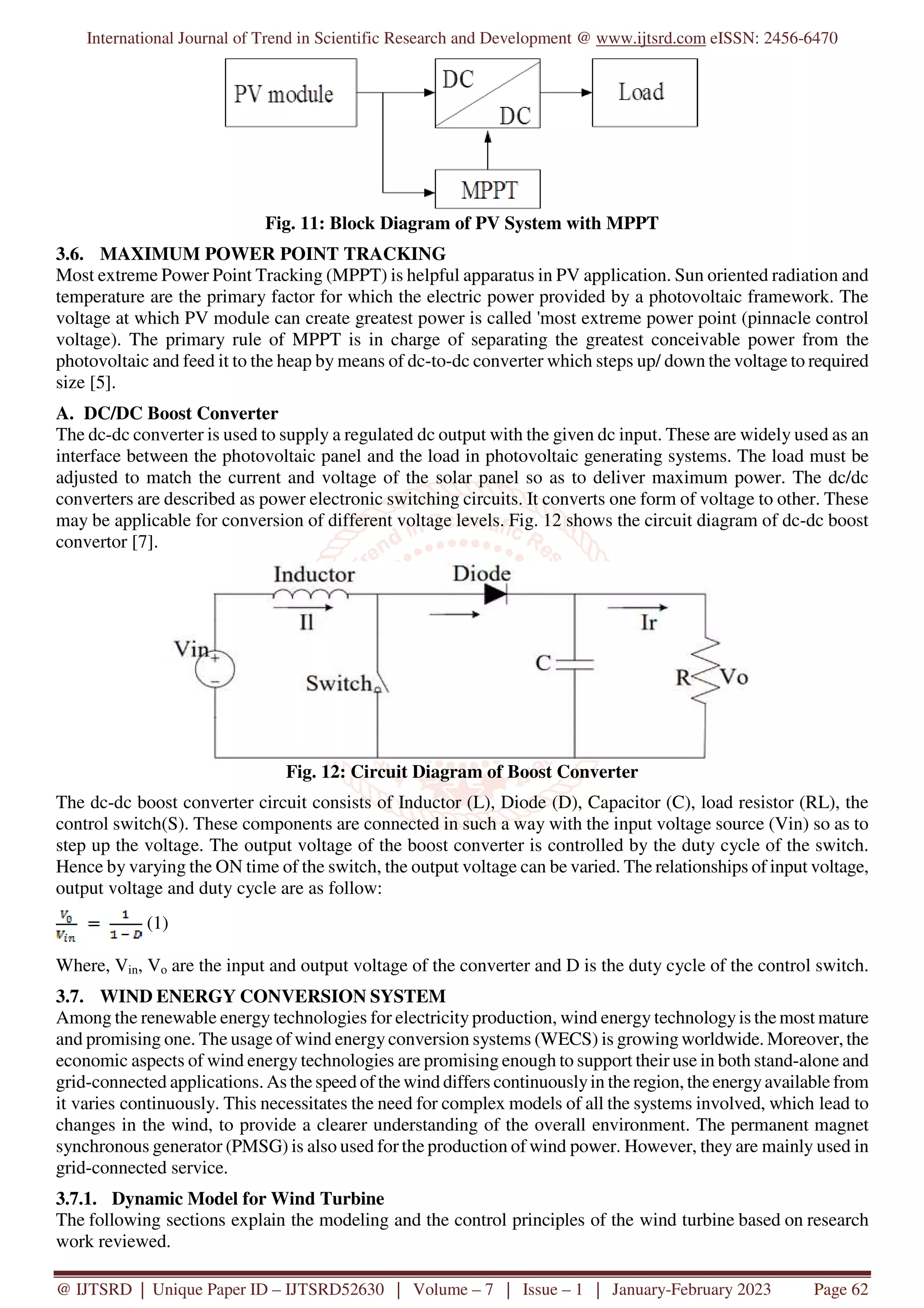 Simulation Model for 3 Phase, 3 Wire Grid Connected System using Hybrid PV Wind Energy ...