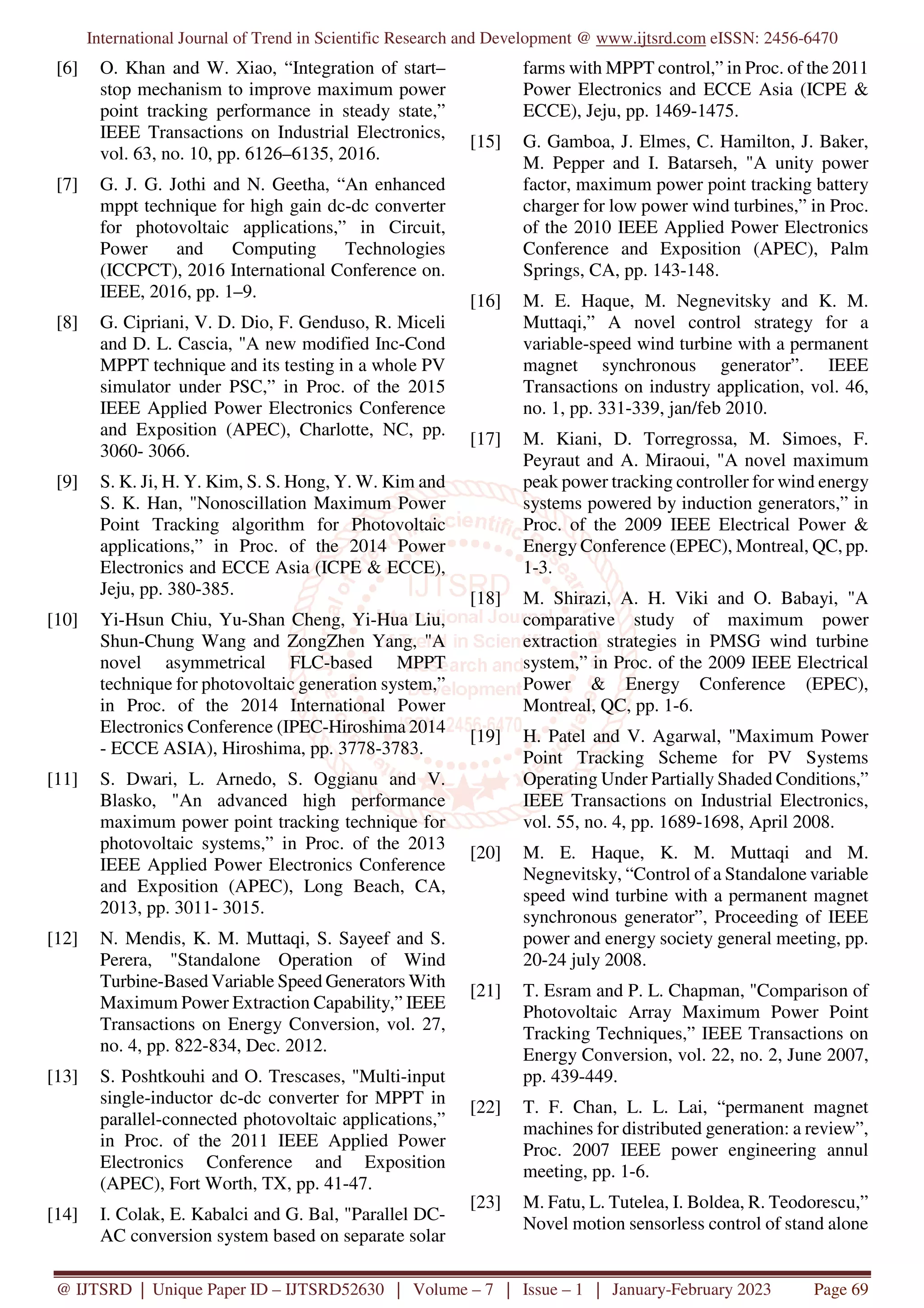 Simulation Model for 3 Phase, 3 Wire Grid Connected System using Hybrid PV Wind Energy ...