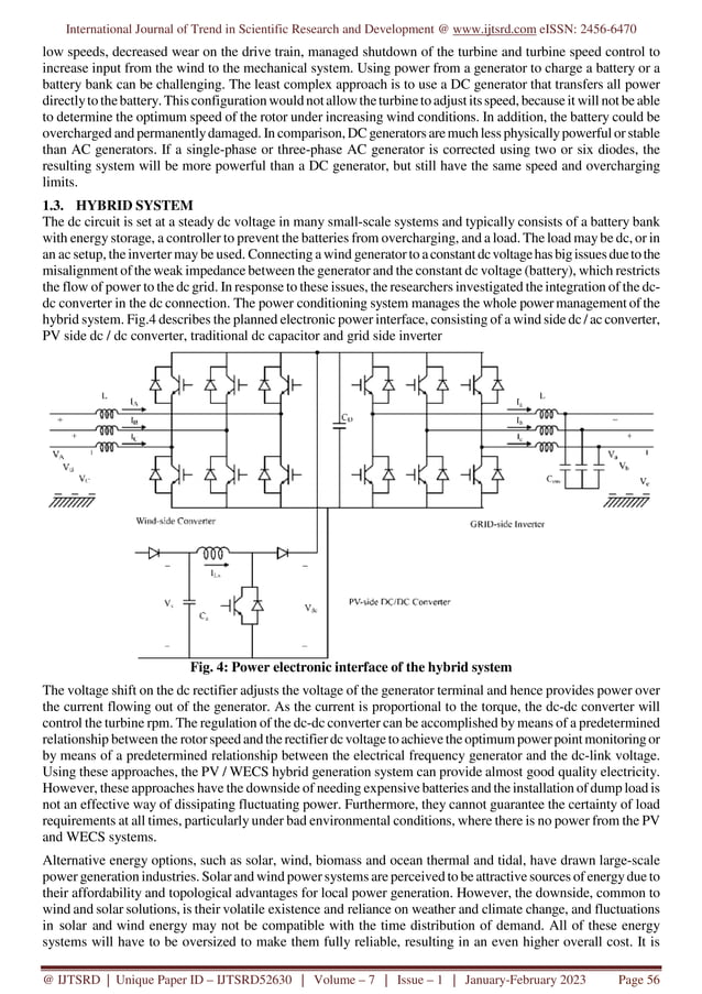 Simulation Model for 3 Phase, 3 Wire Grid Connected System using Hybrid PV Wind Energy ...