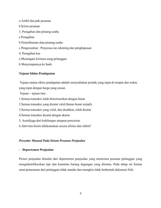 9, si & pi delvia vamela, hapzi ali, siklus pendapatan , universitas mercu buana, 2018 | PDF