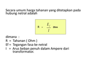 9 Sistem Pentanahan | PPTX