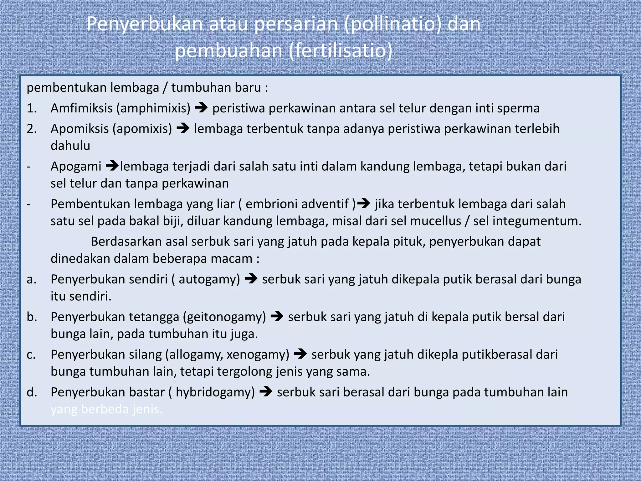 PPT Morfologi Tumbuhan - Jenis dan Bagian Bunga | PPTX