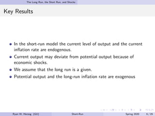 Chapter 9 - Introduction to the Short Run | PDF