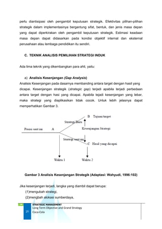 LONG TERM OBJECTIVE AND GRAND STRATEGY | PDF