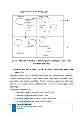 LONG TERM OBJECTIVE AND GRAND STRATEGY | PDF
