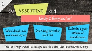 9 Smart Strategies to Say "No" and Why | PDF