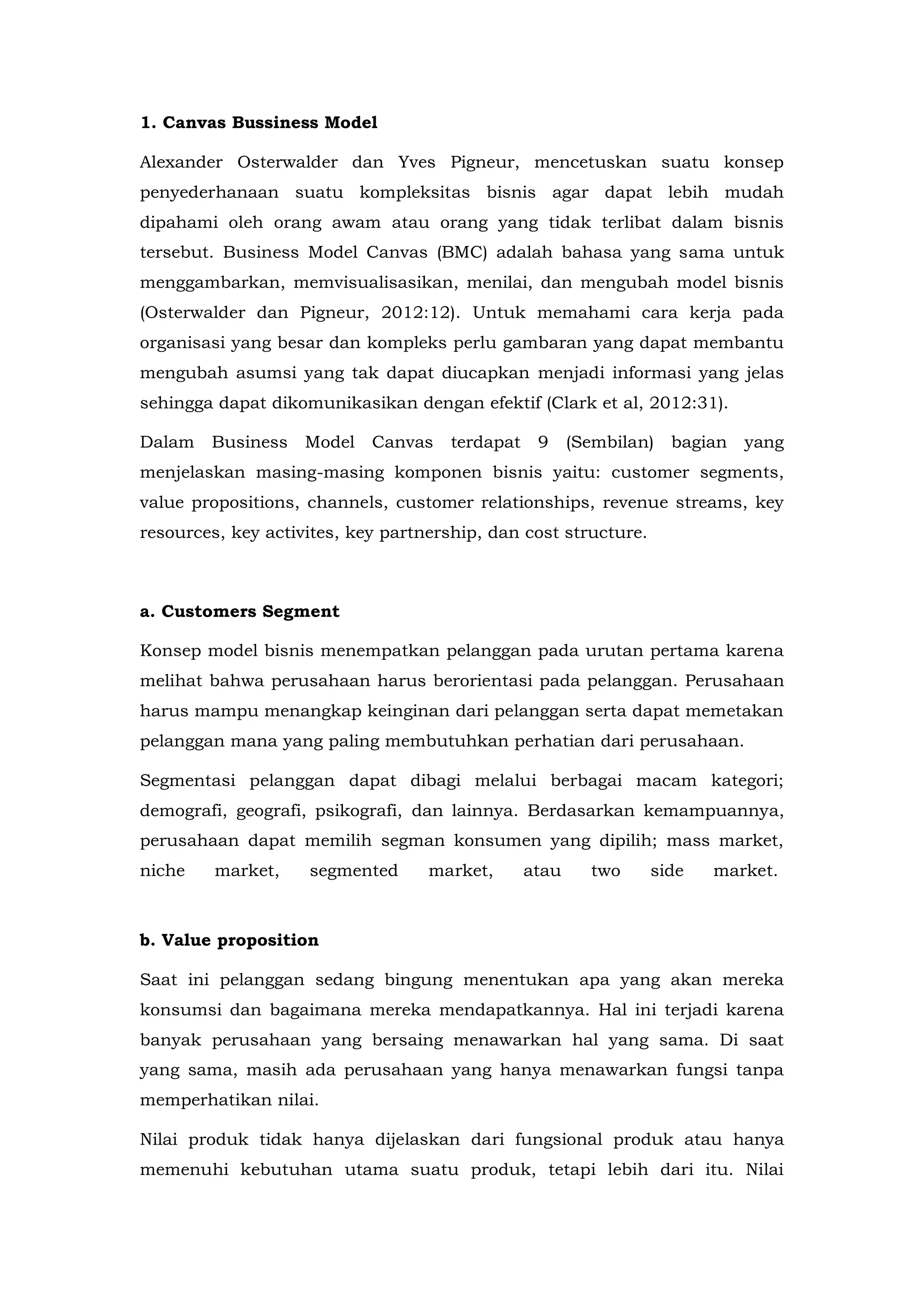 9, sm, maharani gustianingtyas, hapzi ali, strategic management, canvas business model ...