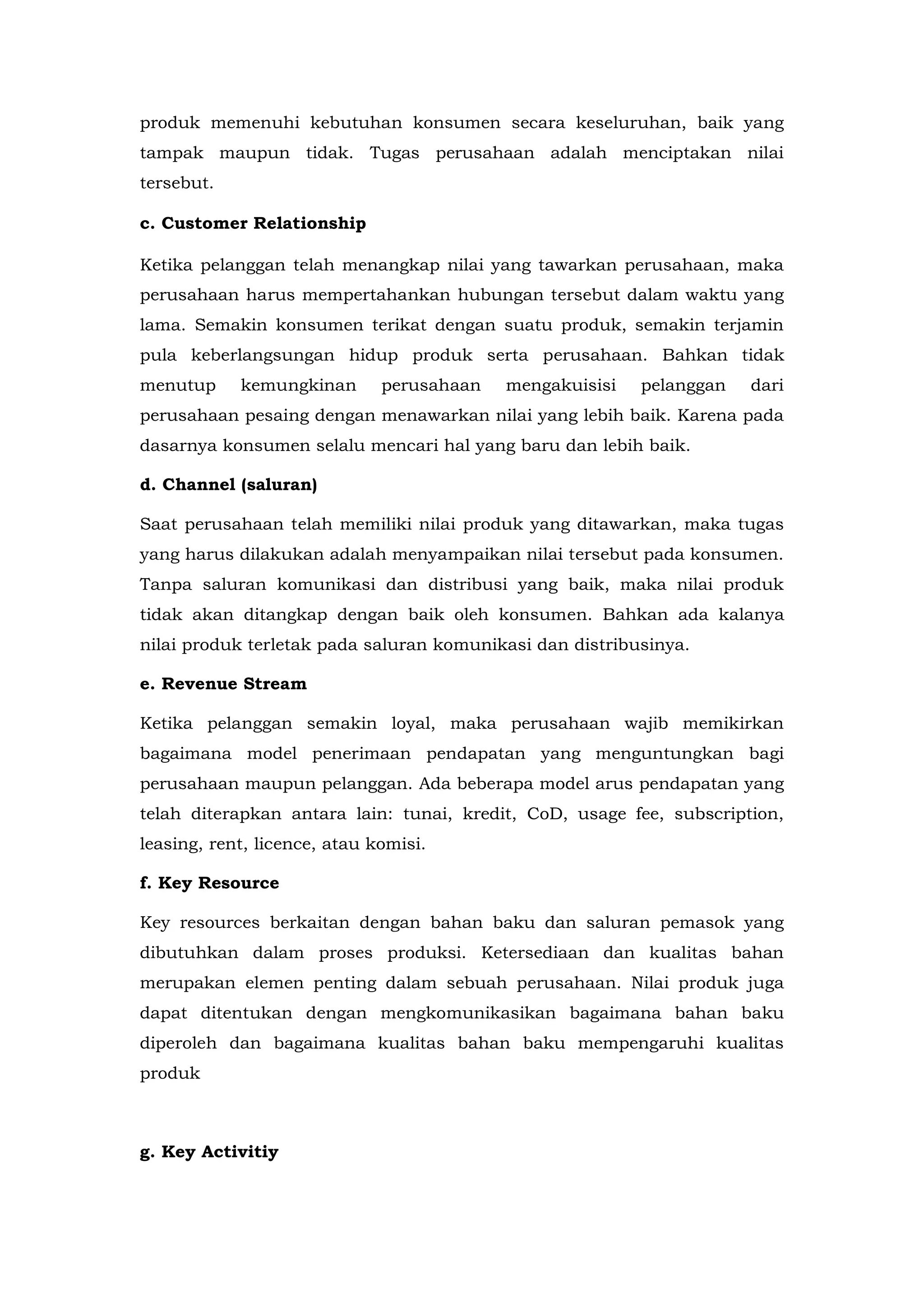 9, sm, maharani gustianingtyas, hapzi ali, strategic management, canvas business model ...