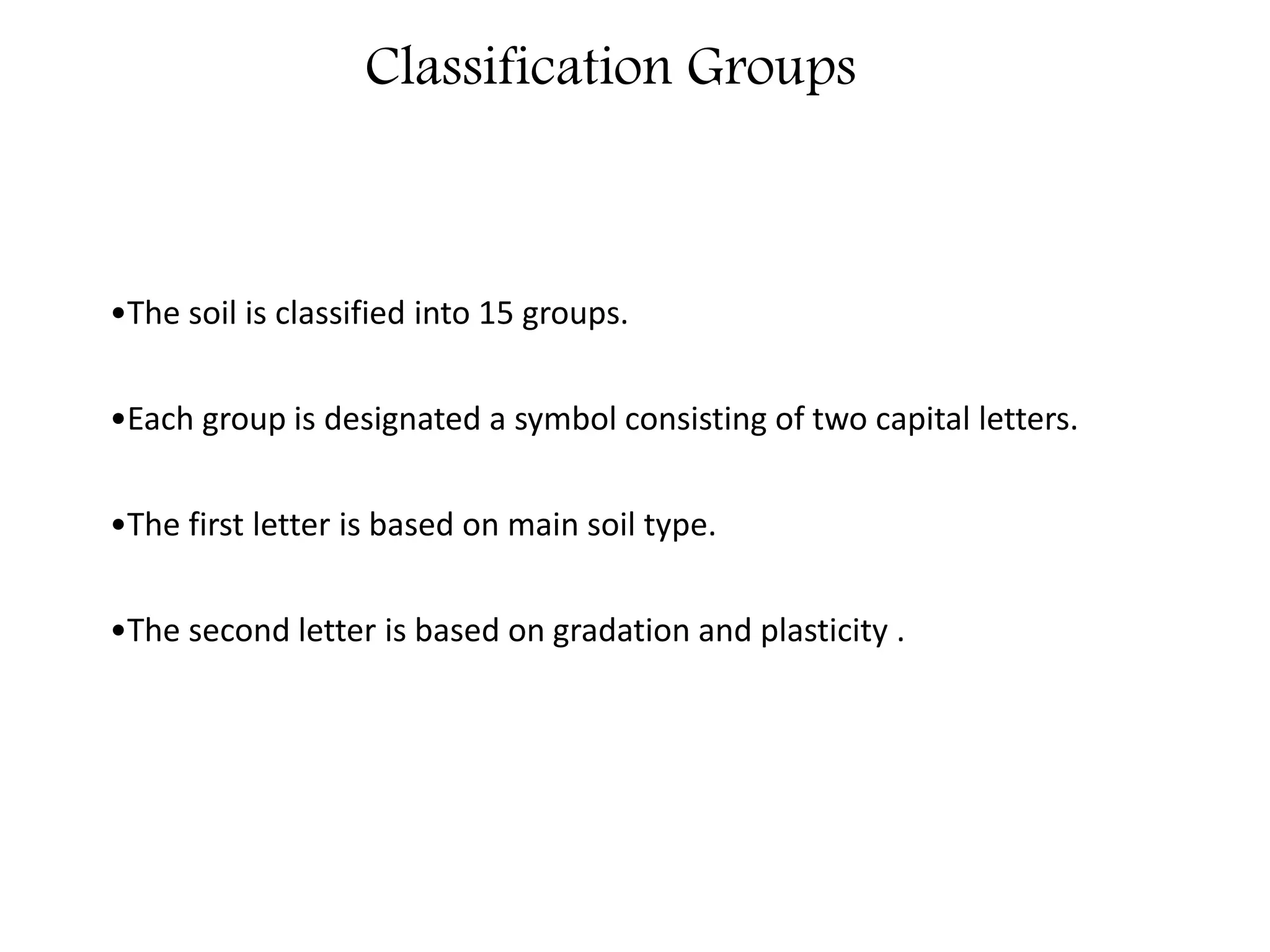 9 soil classification | PPTX