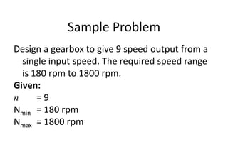 9 speed gear box | PPTX