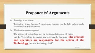 Is technology innocent? | PPT