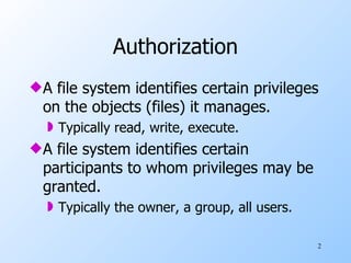 Sql Authorization | PPT