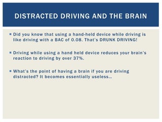 9 Statistics You Didn't Know About Distracted Driving, But Should ...