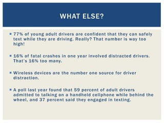 9 Statistics You Didn't Know About Distracted Driving, But Should ...