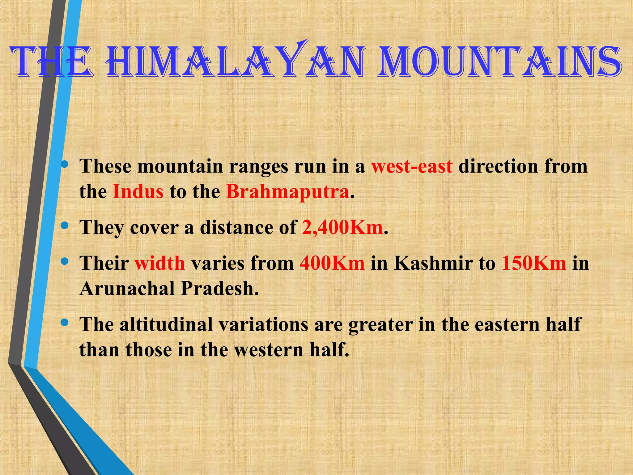 physical features of india | PPT