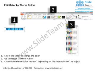 9 steps in a systematic process schematic drawing power point slides ...