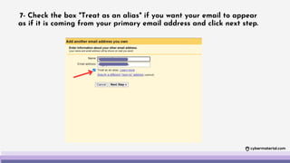 9 steps on how to set up email aliases in Gmail | PPT