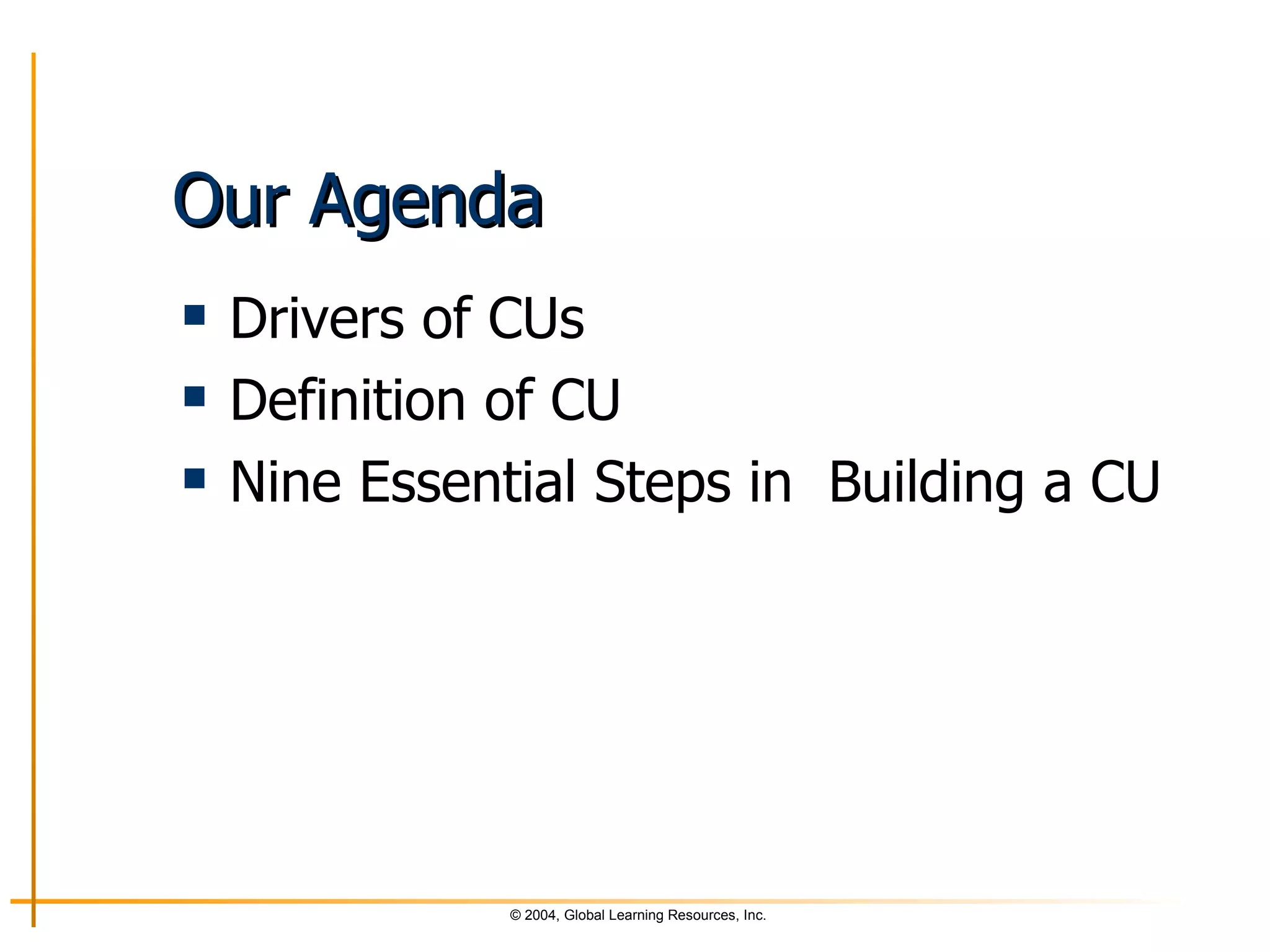 9 Steps To A Corporate University | PPT