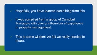 Manager's Wisdom: 9 Steps to an Effective Board Meeting | PDF