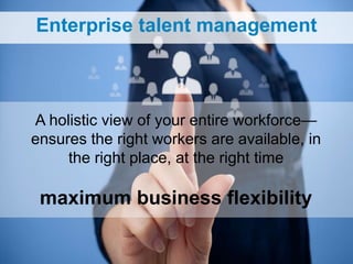 9 steps to building a flexible workforce strategy talent wave | PPT