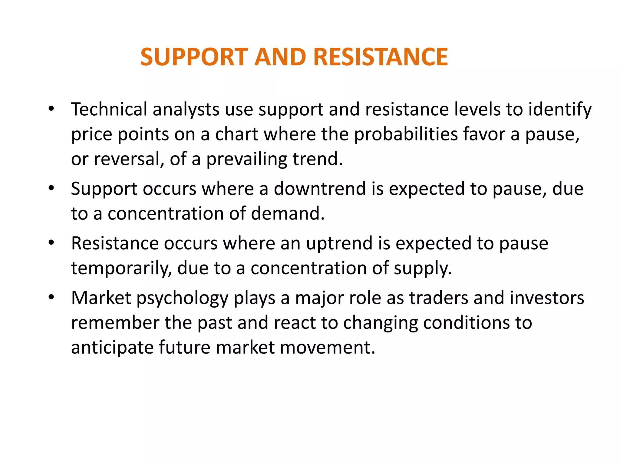 SUPPORT AND RESISTANCE INDICATOR | PPTX | Stocks and Bonds | Personal ...