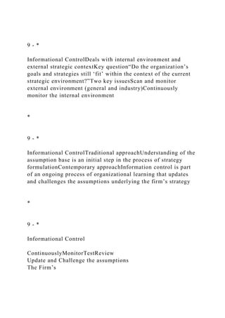 9 Strategic Control and Corporate Governance.docx
