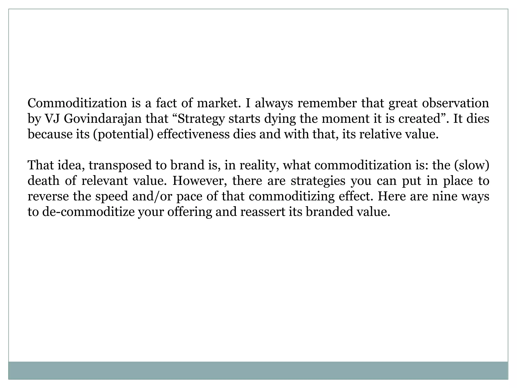 9 strategies to revive your brand | PPT