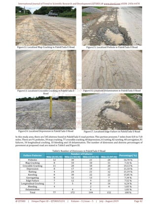 Study on Distress Patterns, Causes and Maintenance of Flexible Pavement for Selected Portions | PDF