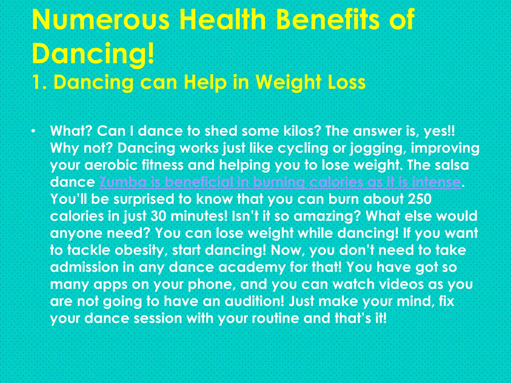 9 Surprising Health Benefits of Dancing | PDF